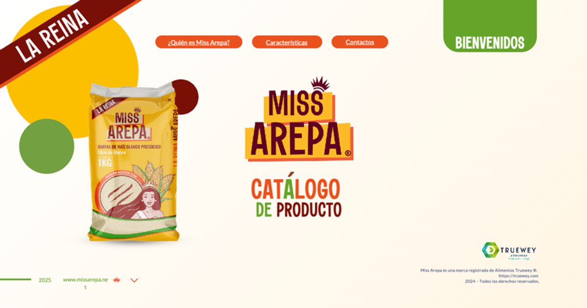 MISS AREPA - ALIMENTOS TRUEWEY